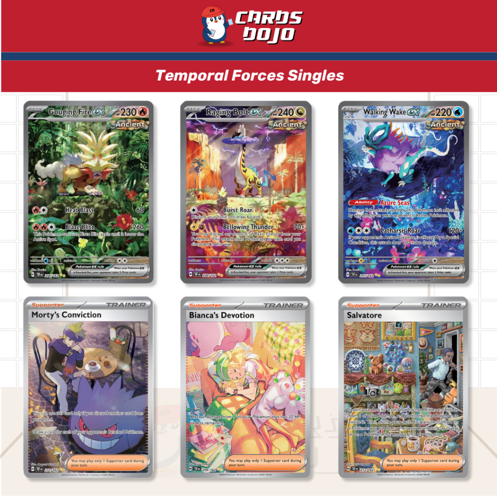 [READY STOCK] Temporal Forces Singles SIR/GOLD Pokemon TCG English ...
