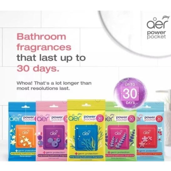 GODREJ POWER POCKET AER BATHROOM FRAGRANCE 10G LEMON BEST | Shopee Malaysia