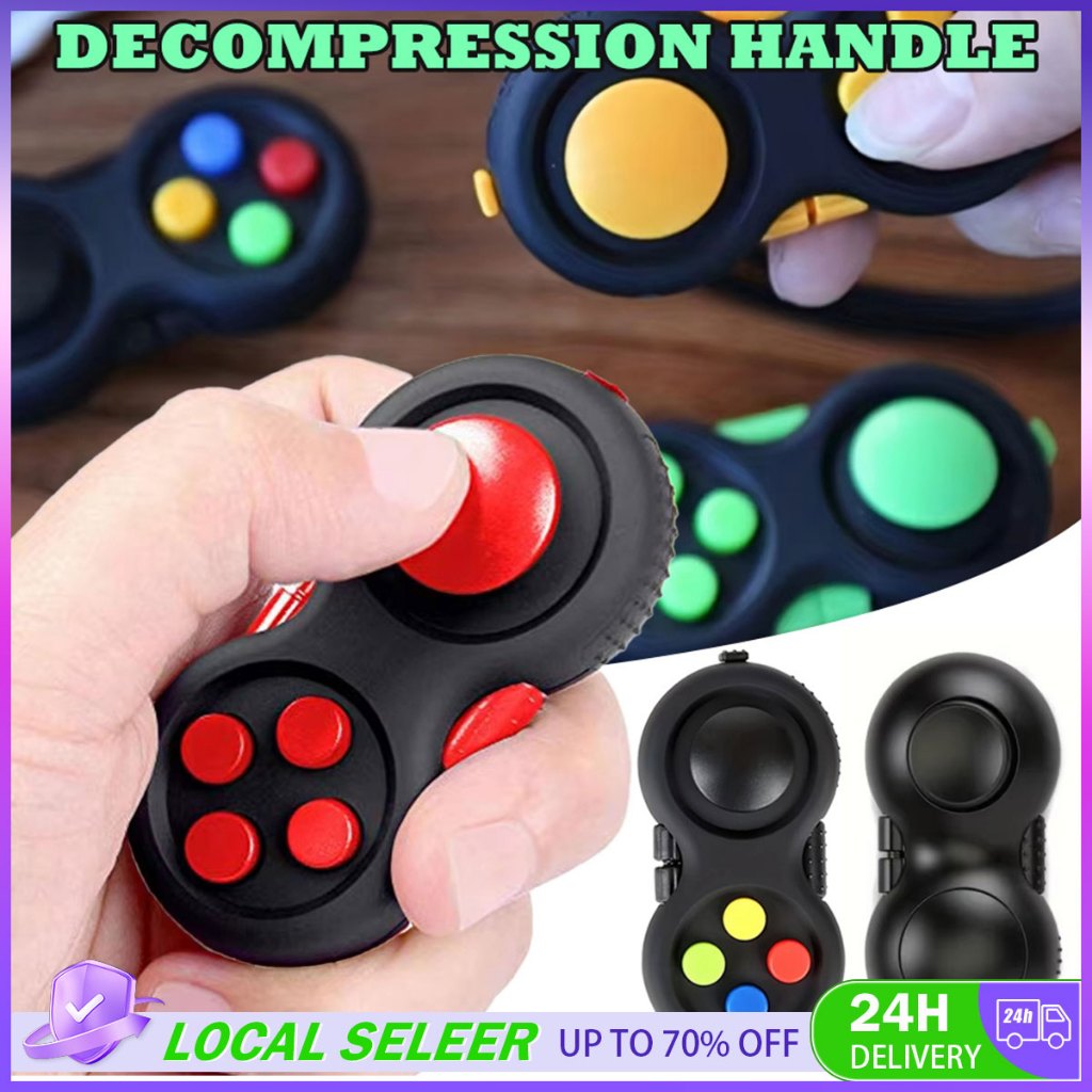 Rotating Magic Bean Stress Relief Fingertip Toys Kids Fidget Pad ...