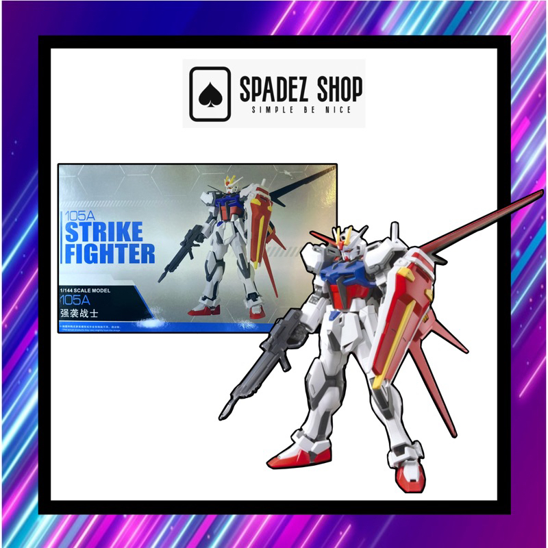 (GaoGao) Strike Gundam + Backpack | Shopee Malaysia
