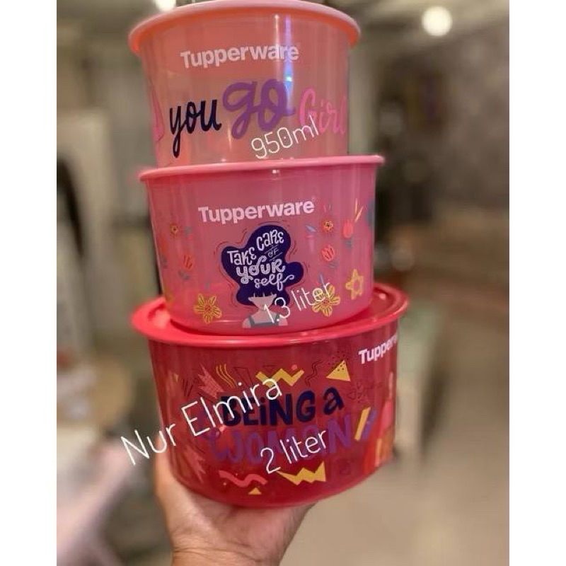 tupperware power canister (1 set 3 pcs) | Shopee Malaysia