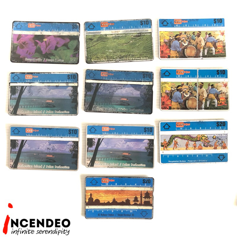 Telekom KadFon Collectibles Telephone Card Set #3 (10 Cards) | Shopee ...