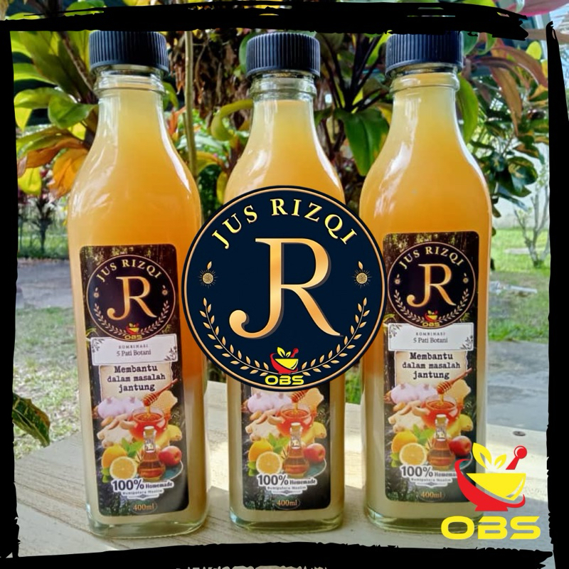 🔥Jus Rizqi 400ml untuk Jantung dan Kolestrol🔥 | Shopee Malaysia