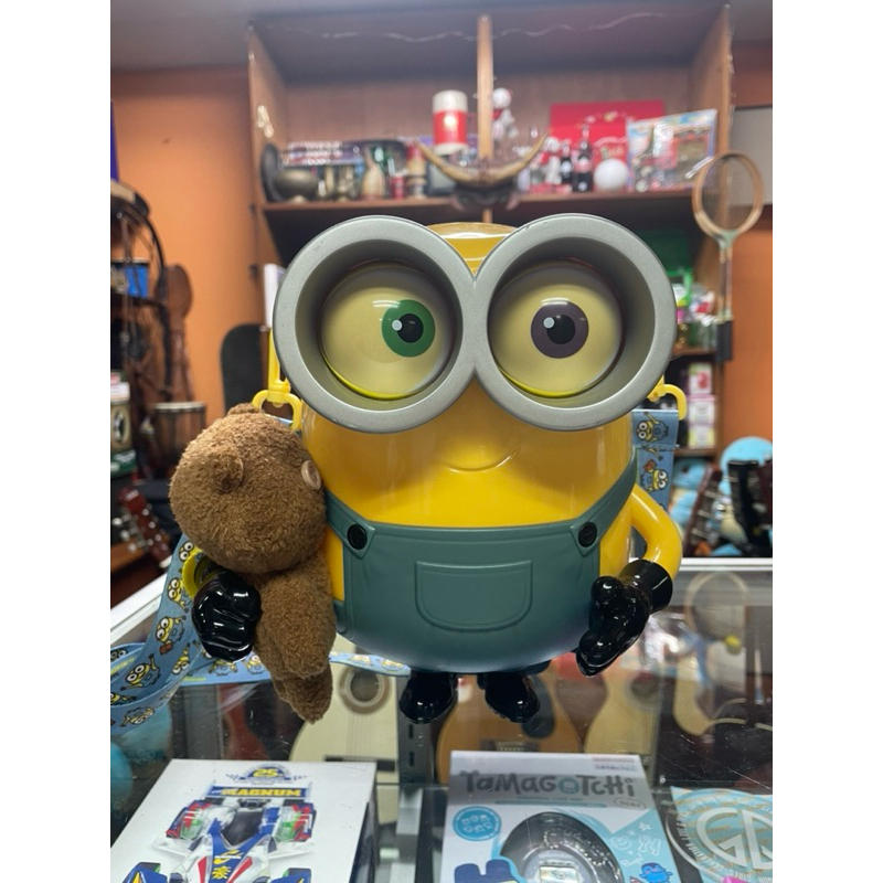 READY STOCK Minion Talking Bob & Tim Despicable Me Popcorn Bucket ...