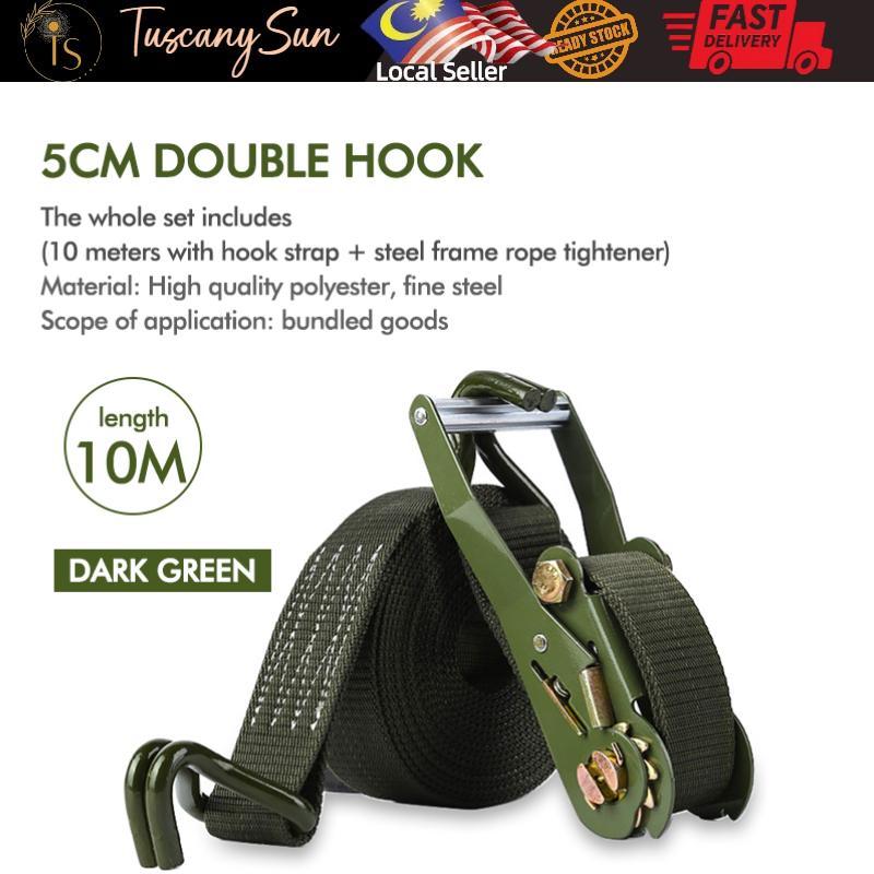 5CM 10T Buckle Tie-Down Cargo Straps With Metal Buckle Rope Strong ...