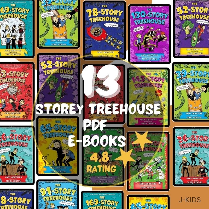 🇲🇾J-KIDS🇲🇾🔥 PDF🔥 13 Kids Funny story Books STOREY TREEHOUSE | Shopee ...