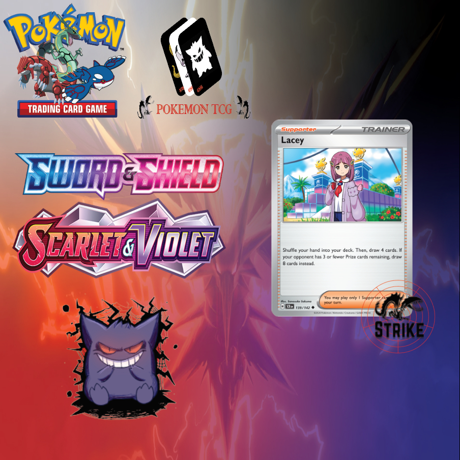 Pokemon Trainer Card - Lacey 139/142 Stellar Crown SV07 | Shopee Malaysia