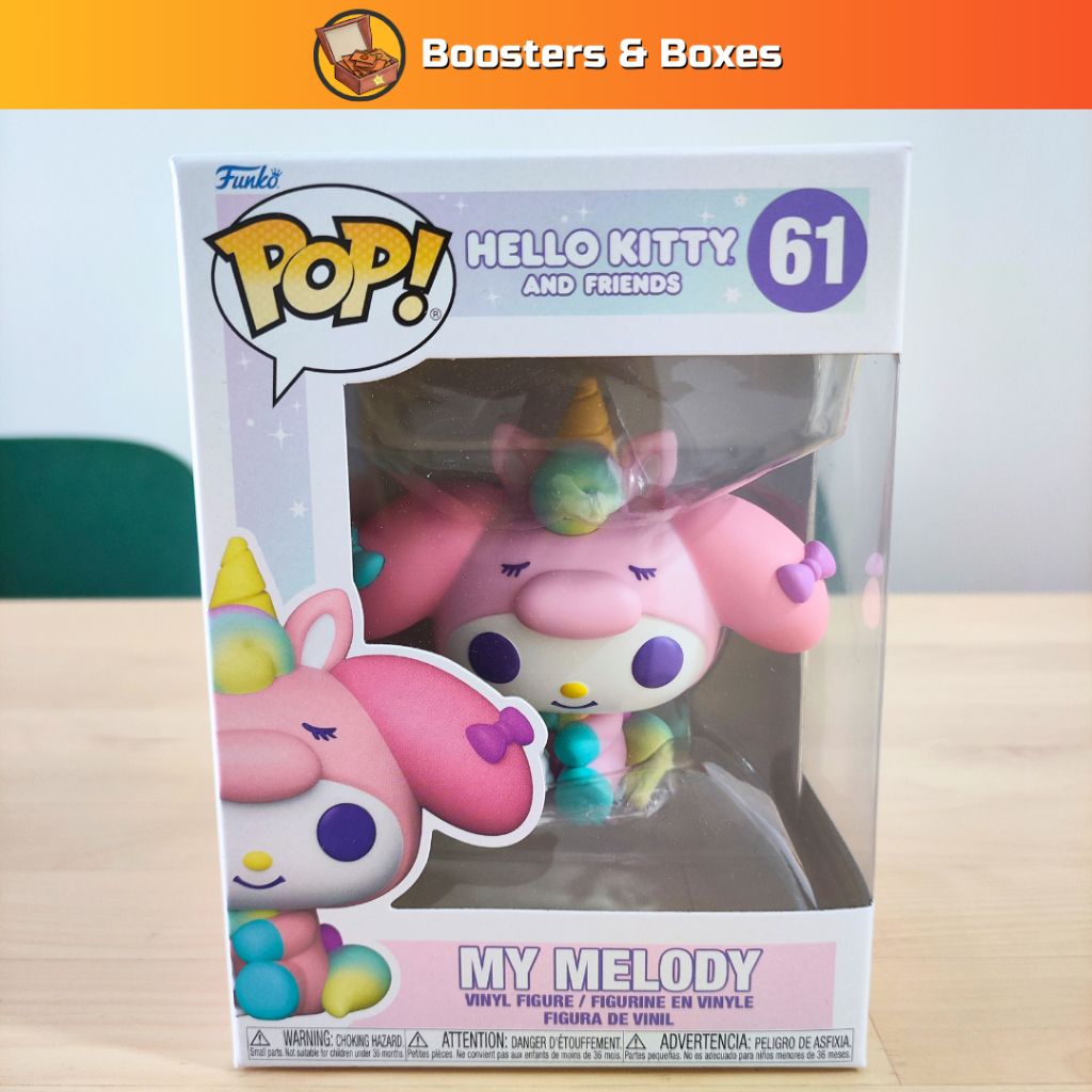 Funko Pop! Animation: Sanrio: Hello Kitty - My Melody Unicorn Party #61 ...