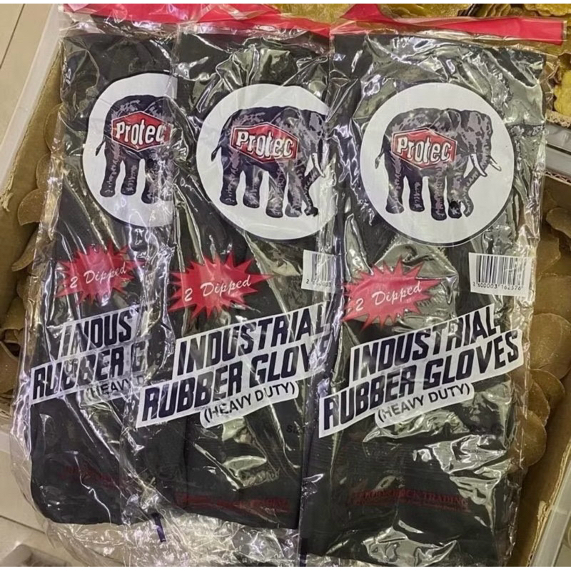 Sarung Tangan Getah Industrial Rubber Glove | Shopee Malaysia