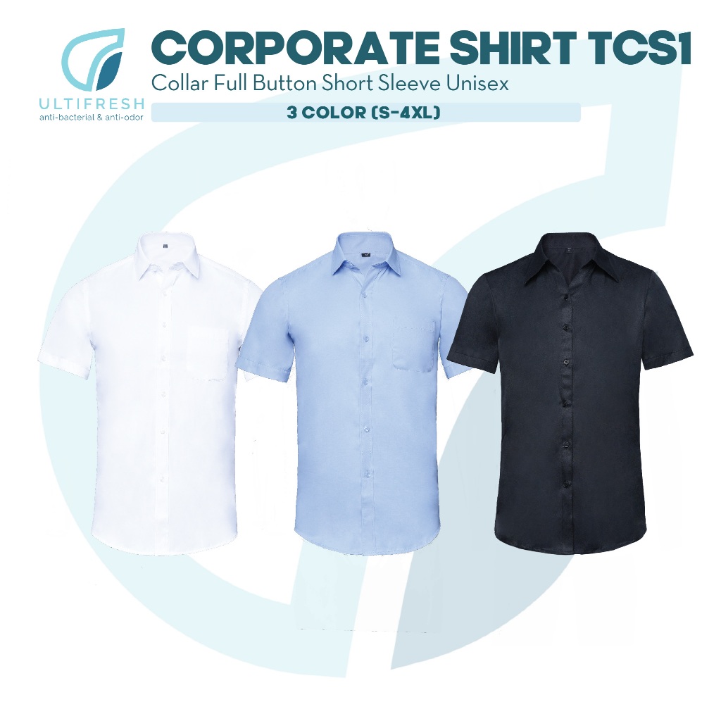 ULTIFRESH Casual Formal Shirt High Quality Business Corporate Office ...