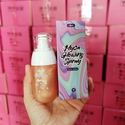 MYCA GLOWING SPRAY | MYCA FACE MIST NEW PACKAGING 80ML ORIGINAL HQ ...