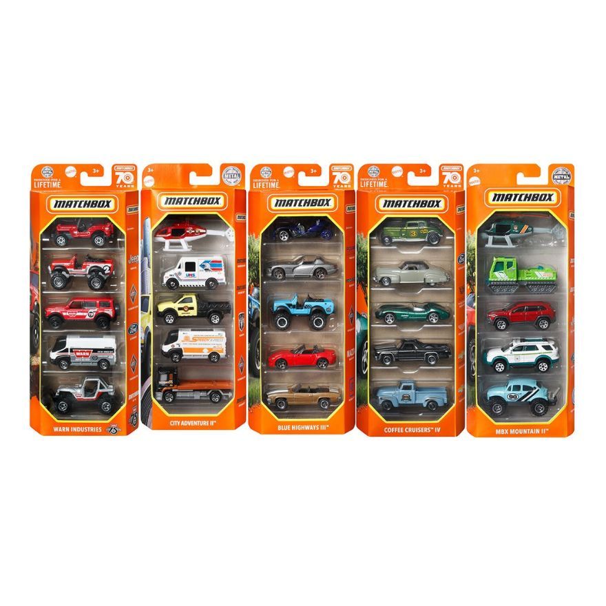 Matchbox® Basic 5 Pack (C1817) | Shopee Malaysia