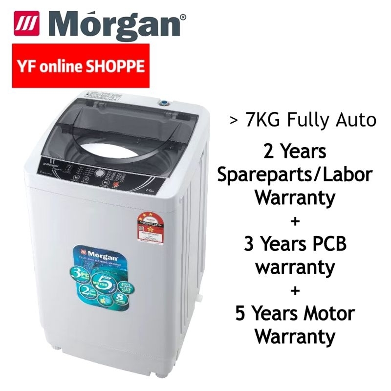 Morgan 7kg washing machine (MWM7ZIRCON) | Shopee Malaysia