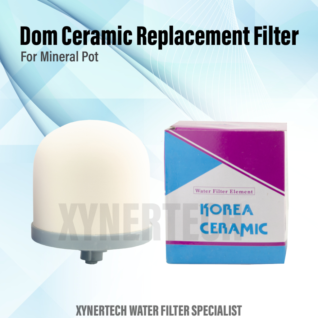 Dome Ceramic Mineral Pot Replacement Water Cartridge Dom Water Filter ...