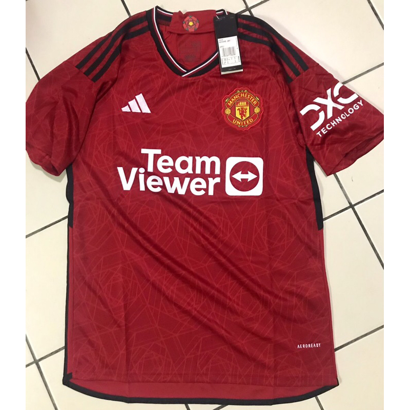 Manchester United 2023 home kit | Shopee Malaysia