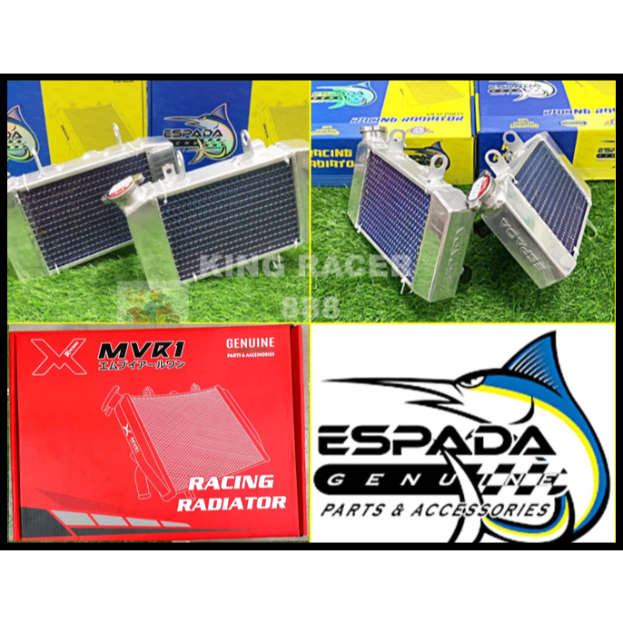 ESPADA / MVR1 BIG RADIATOR Y15ZR LC135 Y16ZR RS150 RSX SYM VF3i RAINBOW ...