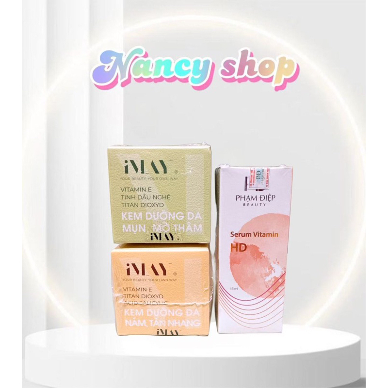 (Genuine 100%) Combo Cream and Serum IMây (new packaging) | Shopee Malaysia