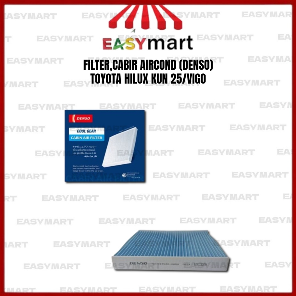 014520-2650 Air Filter Aircond Cabin Aircond Filter Penapis Udara ...