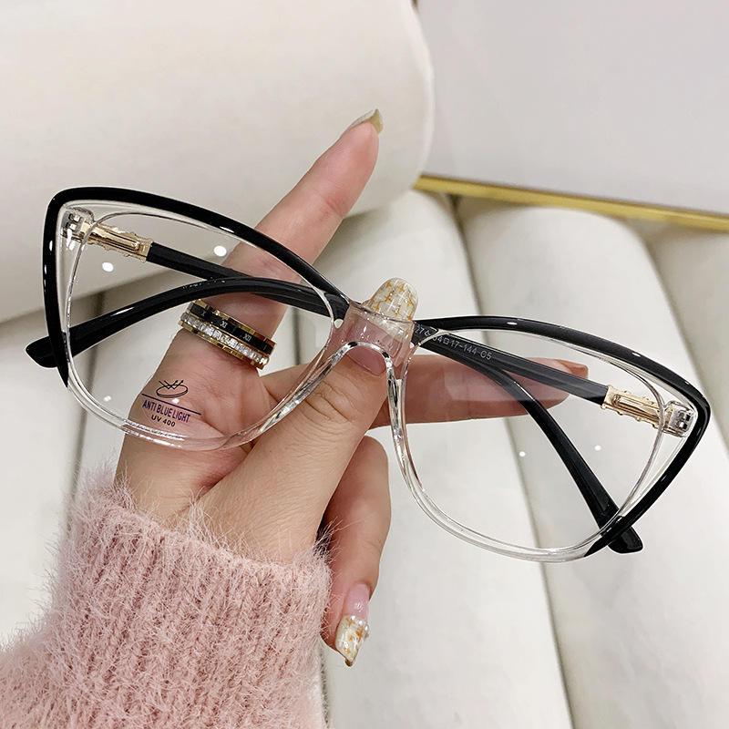 New 31 Cat Eye Cermin Mata Spek Spec Anti Blue Light Blocking Glasses ...