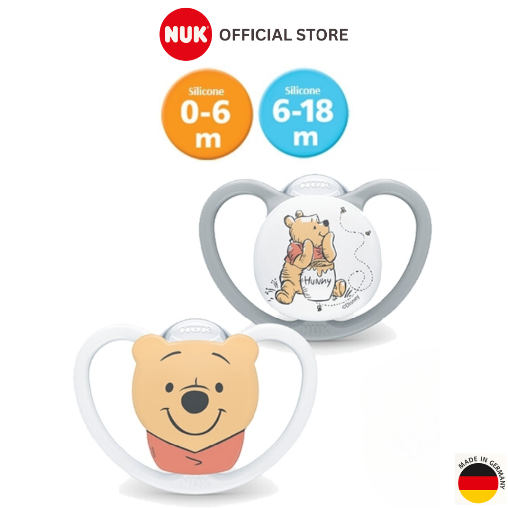 NUK Silicon Soother Space Disney (2 Pcs/Box) | Shopee Malaysia