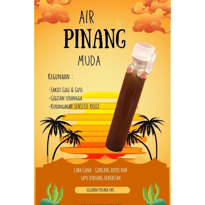 AIR PINANG MUDA (ASLI DAN PREMIUM) | Shopee Malaysia