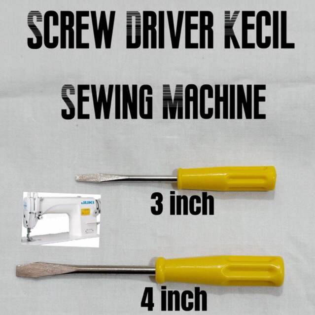 Screwdriver sewing machine/Screw Driver mesin jahit/1Set(2Pcs)/Mini ...