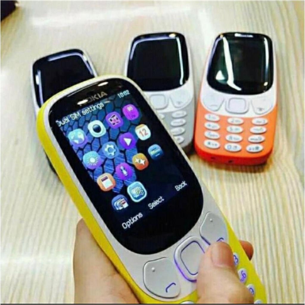 Nokia 3310 2G Feature Phone Dual Sim 2.4 Inch Colour Screen BT 1500MAh ...