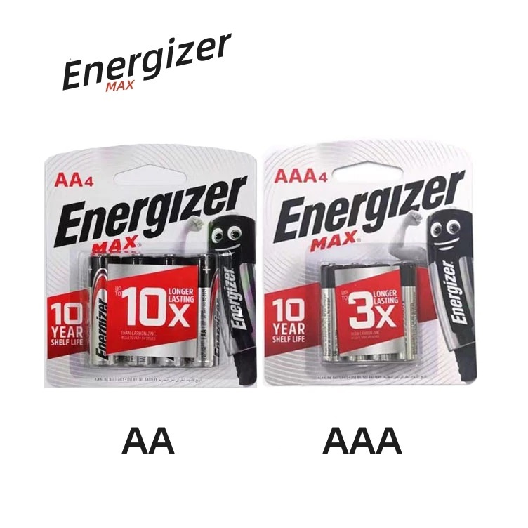 Energizer MAX 1.5V AA / AAA Alkaline Battery | Shopee Malaysia