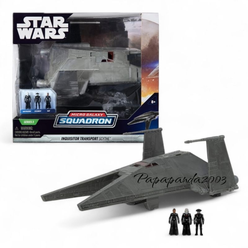 Star Wars Micro Galaxy Squadron Inquisitor Transport Scythe Shuttle ...