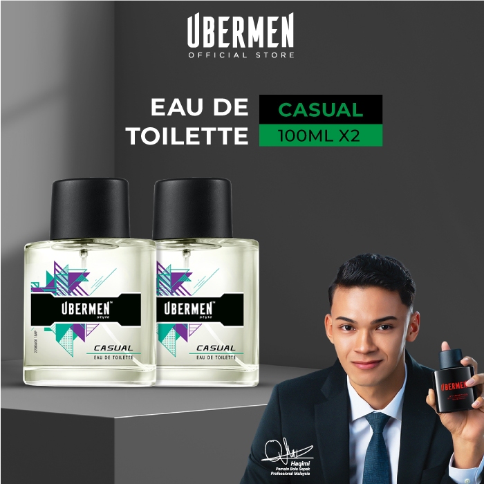 [Twin Pack] Ubermen Style EDT 100ml x2 (Casual) | Shopee Malaysia