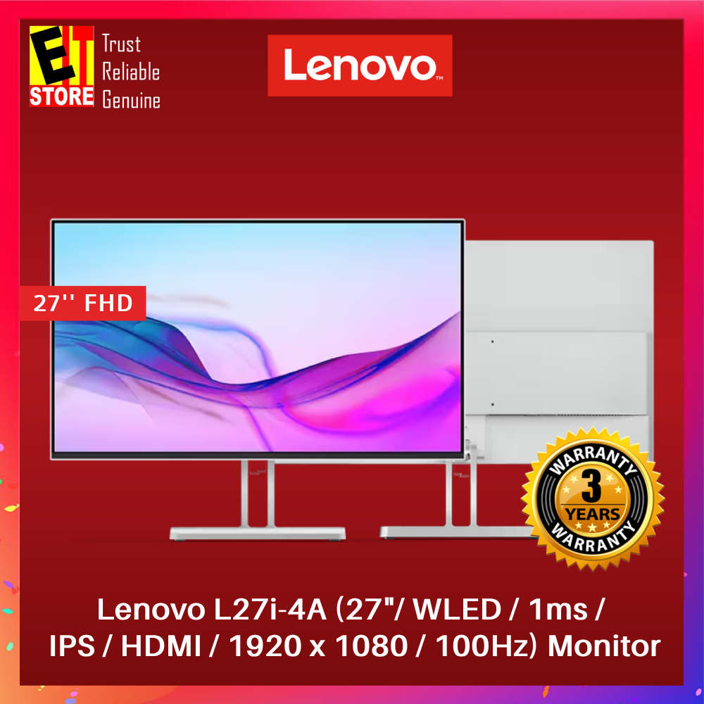 Lenovo L24-4E 23.8" / L27i-4A 27"/ WLED IPS / FULL HD 1920 x 1080 ...