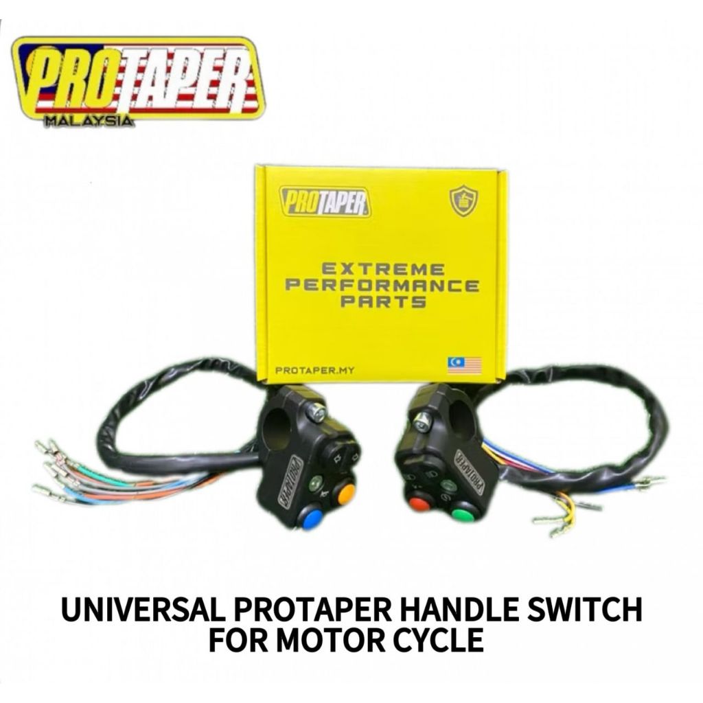 UNIVERSAL PROTAPER HANDLE SWITCH FOR MOTOR CYCLE | Shopee Malaysia