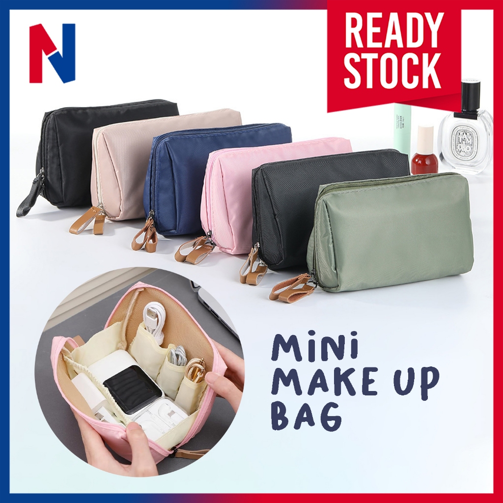 [NOVII] Make Up Bag lipstick Pouch Mini Waterproof PU Zipper Bag ...