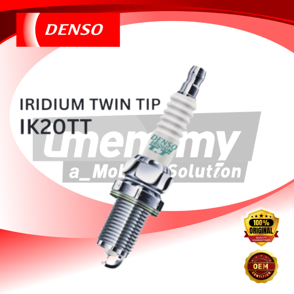 Denso Iridium TT Spark Plug IK20TT - (4 PCS 1 BOX) | Shopee Malaysia