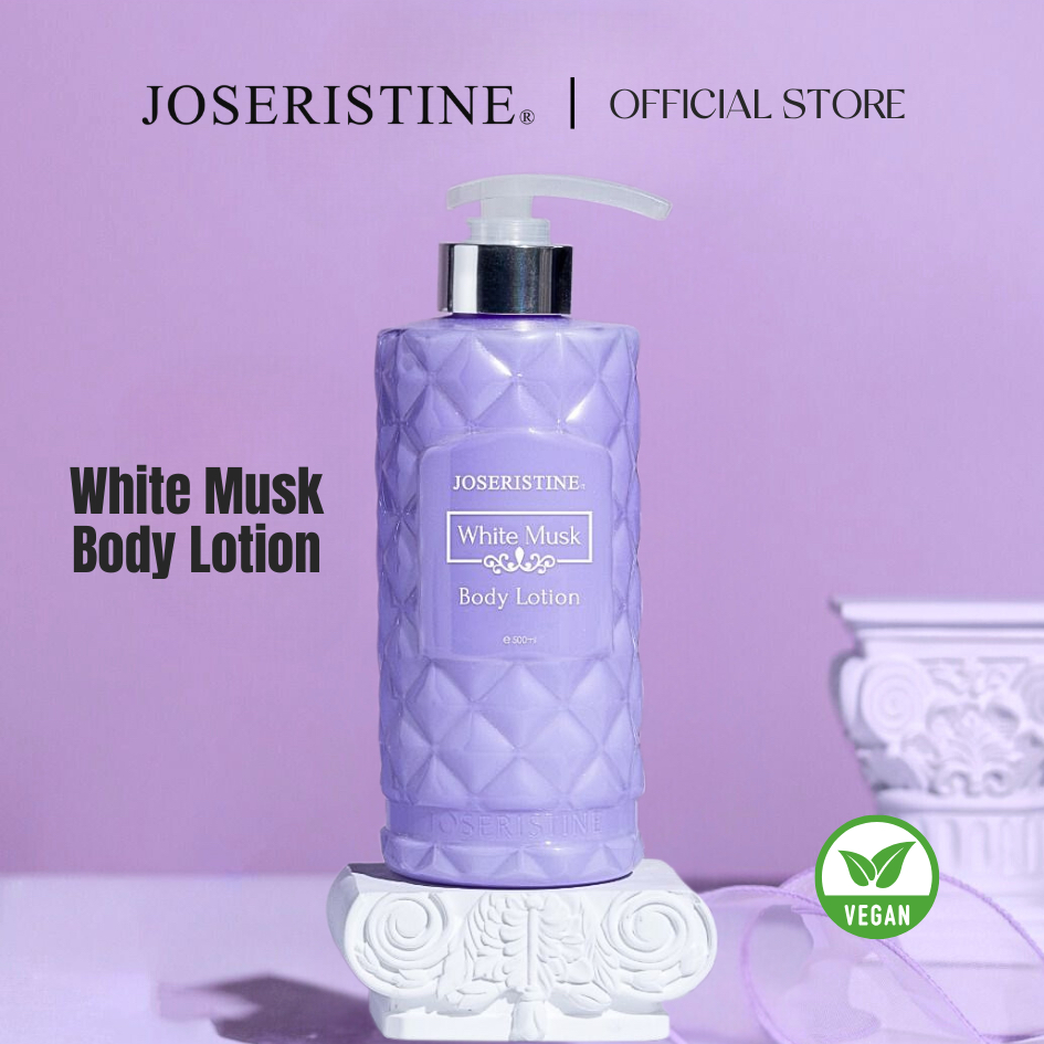 Joseristine White Musk Body Lotion 500ml/ Vegan/ Romantic Floral Aroma ...