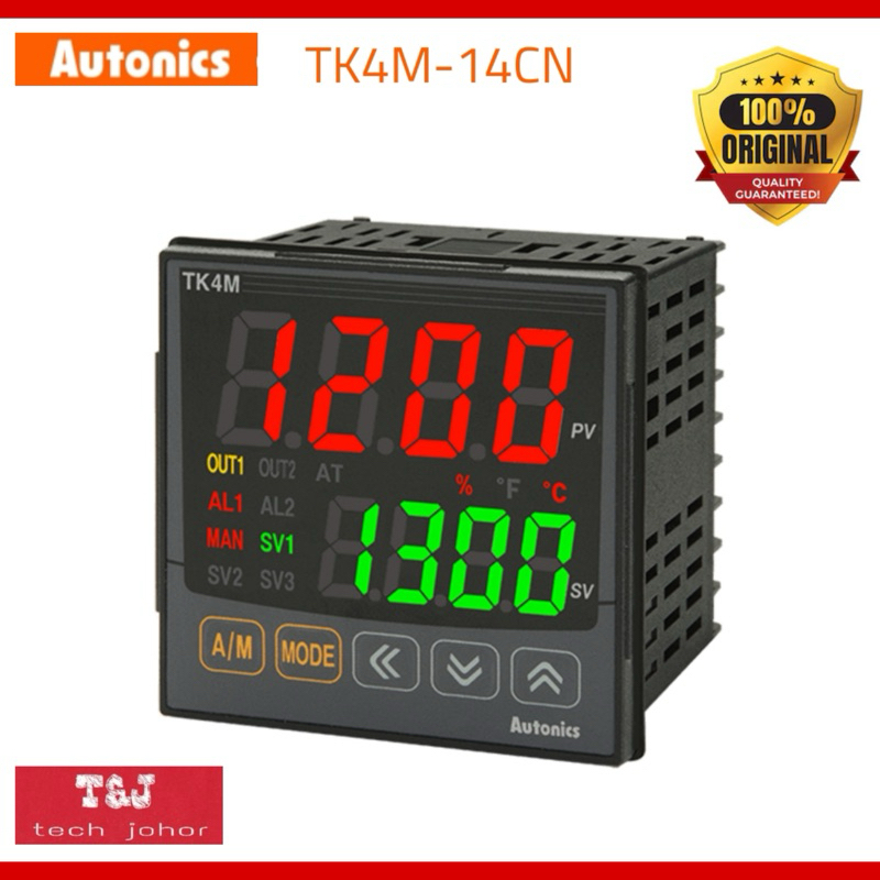Autonics High Performance, General-Purpose, PID Control Temperature Controller TK4M-14CN 14RN ...