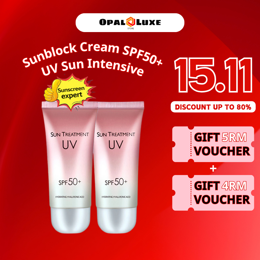UV Sun Intensive UV Sunblock Cream SPF50+ PA+ SunBlock Cream Sunscreen ...