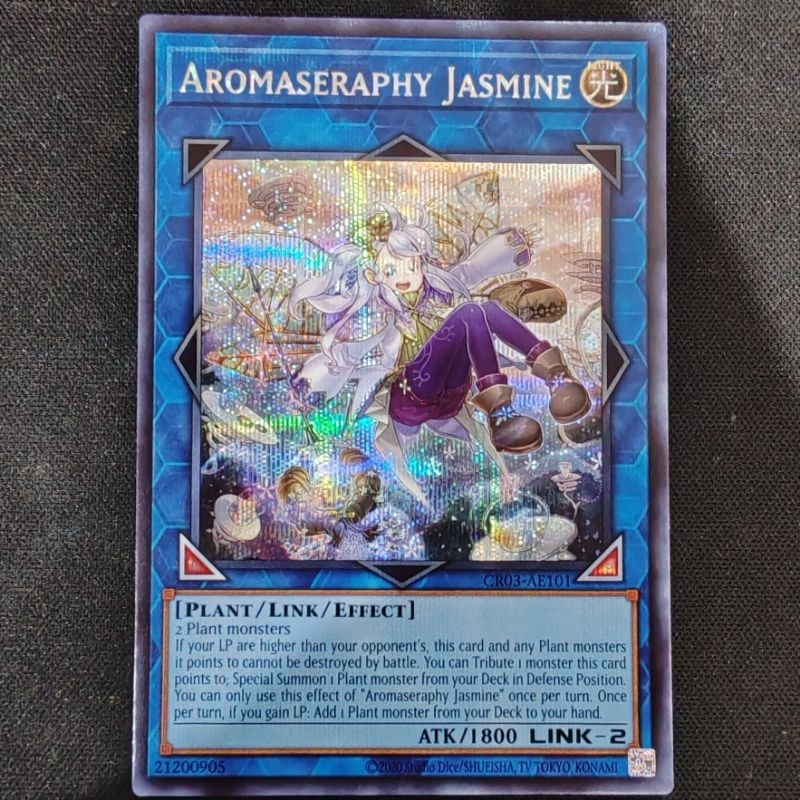 YUGIOH CR03-AE101 Aromaseraphy Jasmine[SER] | Shopee Malaysia