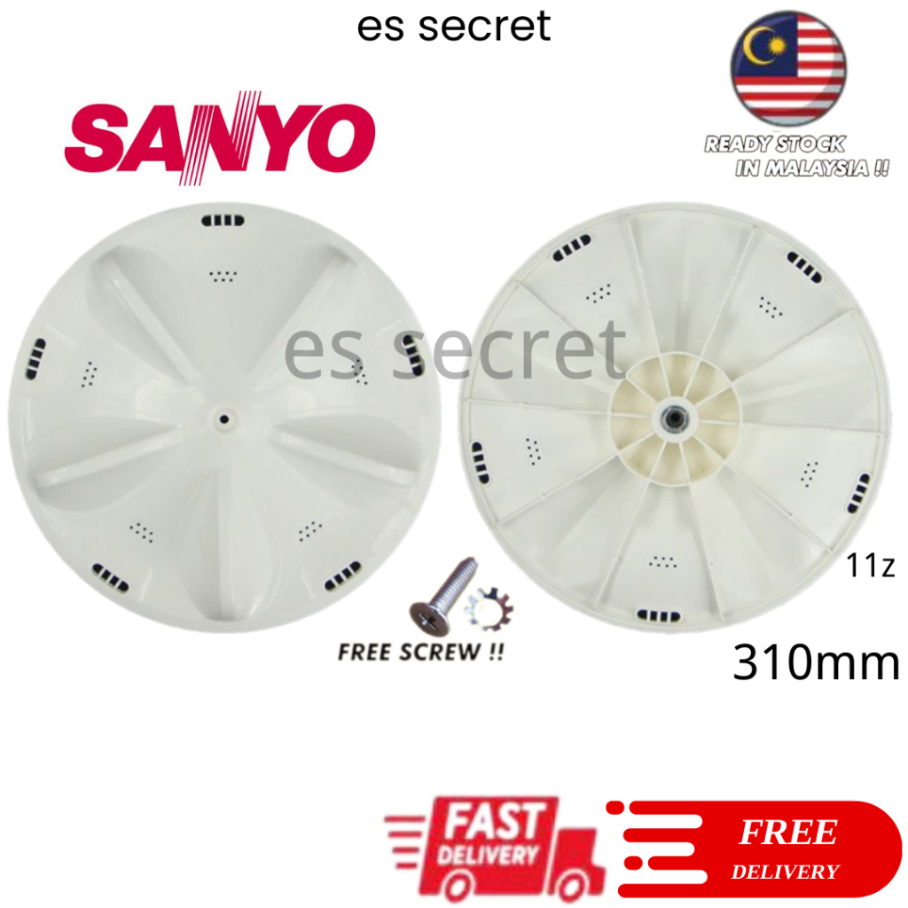 Sanyo Washing Machine Pulsator 310mm ASW-A82HT | Shopee Malaysia