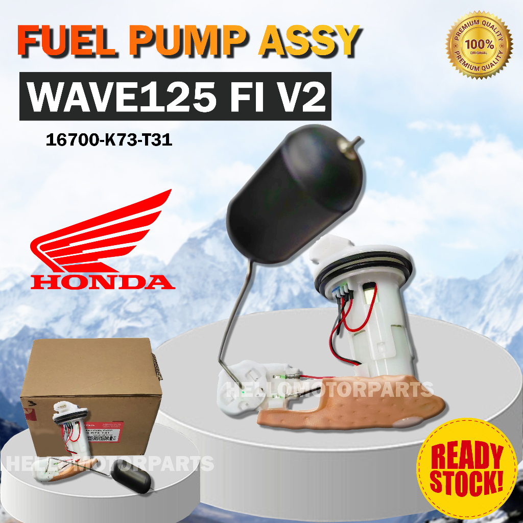 HONDA WAVE125 FI V2 / WAVE 125 FI FUEL PUMP ASSY 16700-K73-T31 TANGKI MINYAK PUMP WAVE125 FI V2 ...