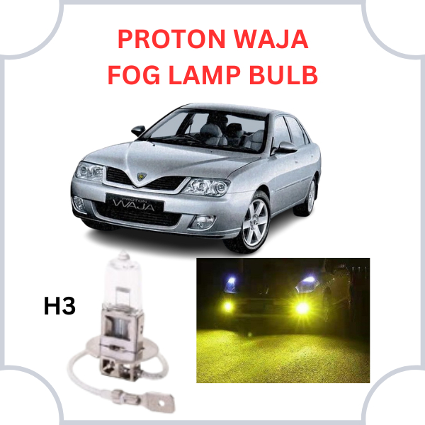 PROTON WAJA SPORT LIGHT/FOG LAMP BULB H3 CAR HALOGEN LAMP LAMPU ...