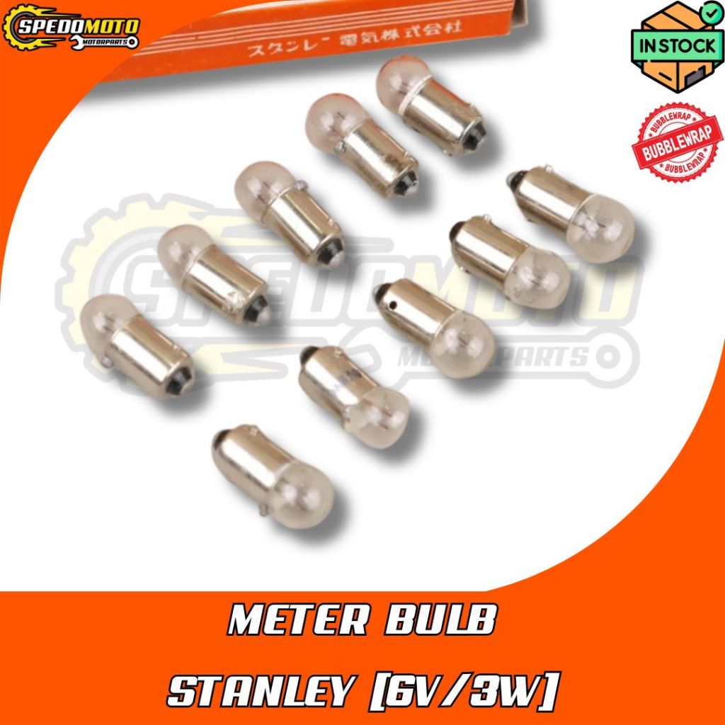 6V 3W METER BULB STANLEY BULB (BY/BOX) | Shopee Malaysia
