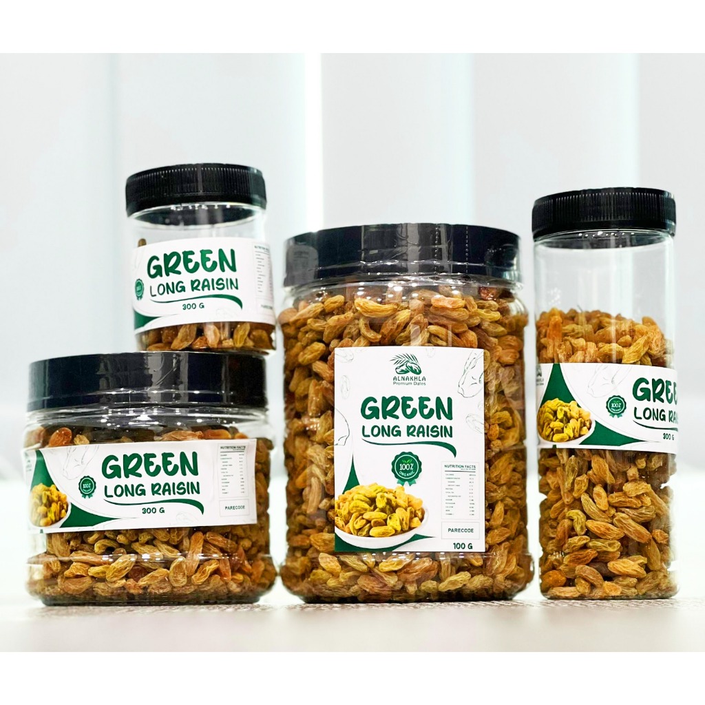Authentic Iranian Green Raisins – Naturally Sweet with Long Seeds ...