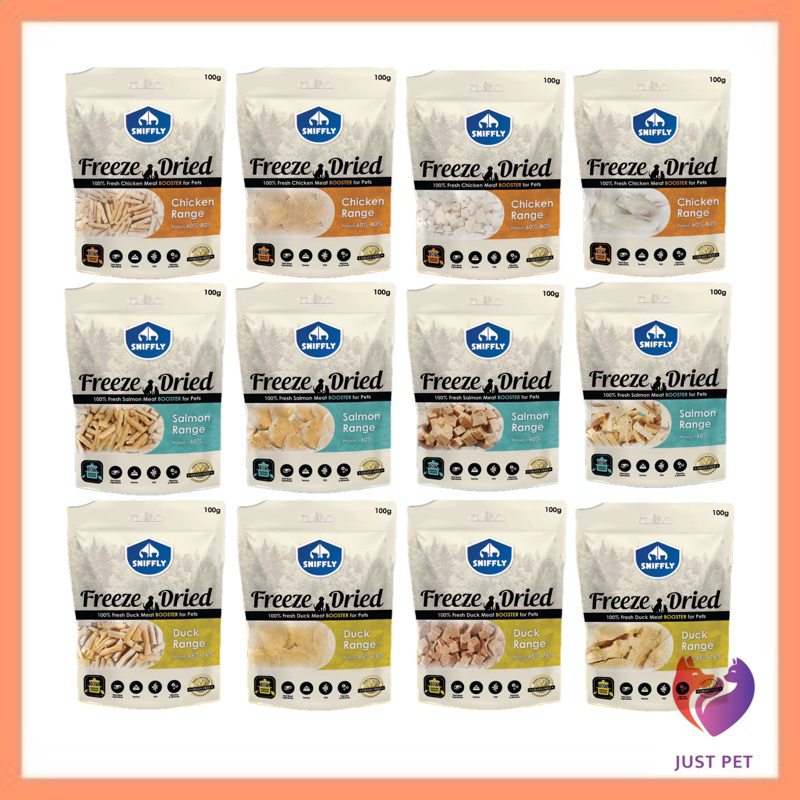 Sniffly Freeze Dried Booster 100g | Shopee Malaysia