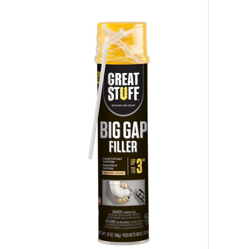 Great Stuff Big Gap Filler Spray Foam Insulation 12oz / 20oz | Shopee ...