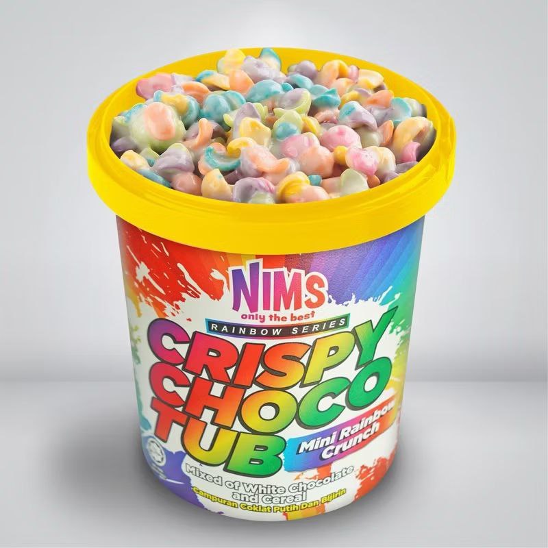 NIMS Crispy Choco Tub (Rainbow) | Shopee Malaysia