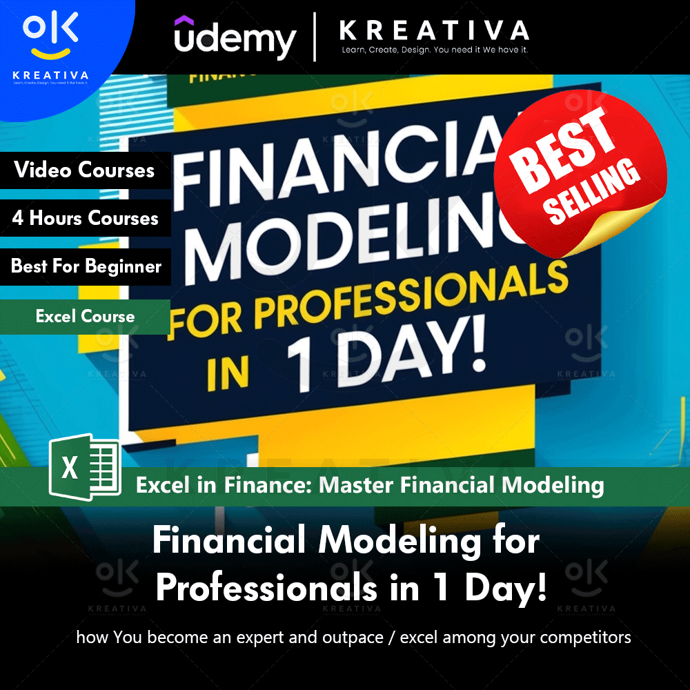 Excel Course - Financial Modeling for Professionals in 1 Day! | Excel Course | Excel Masterclass ...