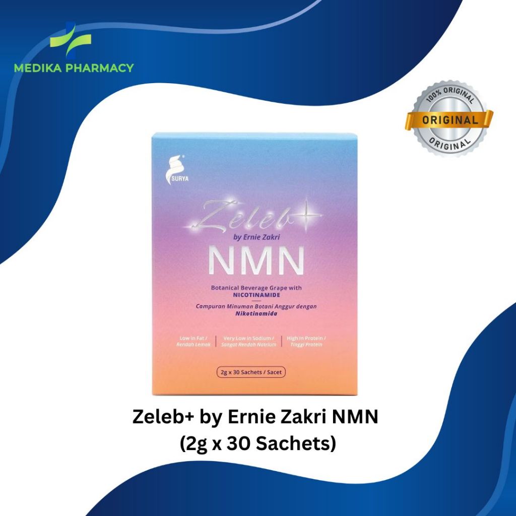 Zeleb+ by Ernie Zakri NMN (2g x 30 Sachets) | Shopee Malaysia
