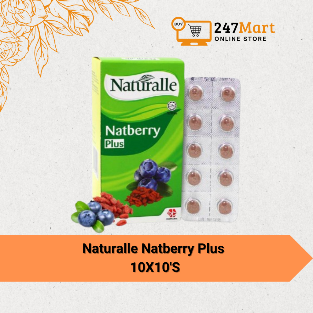NATURALLE Natberry Plus 10X10's | Shopee Malaysia