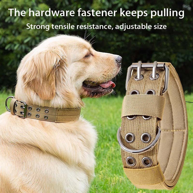 Outdoor Tactical Dog training collar adjustable five-speed medium and ...